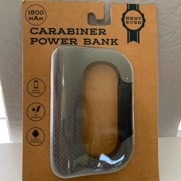 Vivitar | Other | Carabiner Clip On Charging Power Bank New | Poshmark